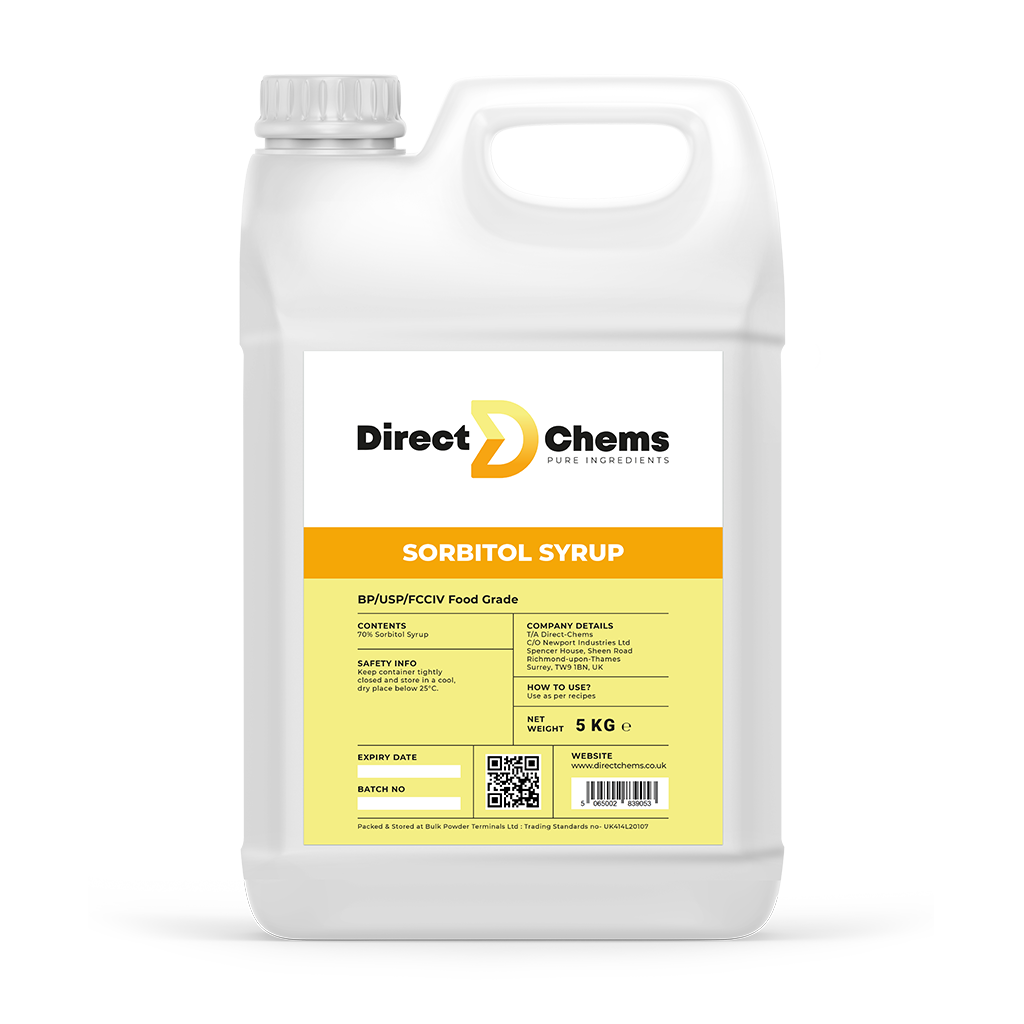 Sorbitol Syrup 1KG 5KG 25KG | Direct Chems | UK